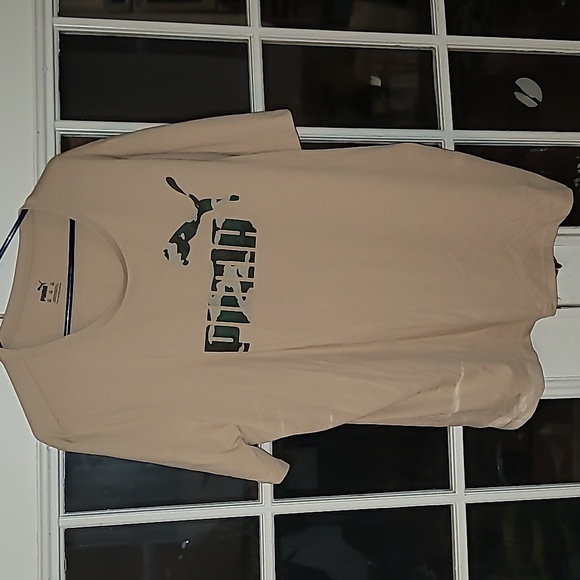 Puma | Shirts | Puma Logo T Shirt | Poshmark